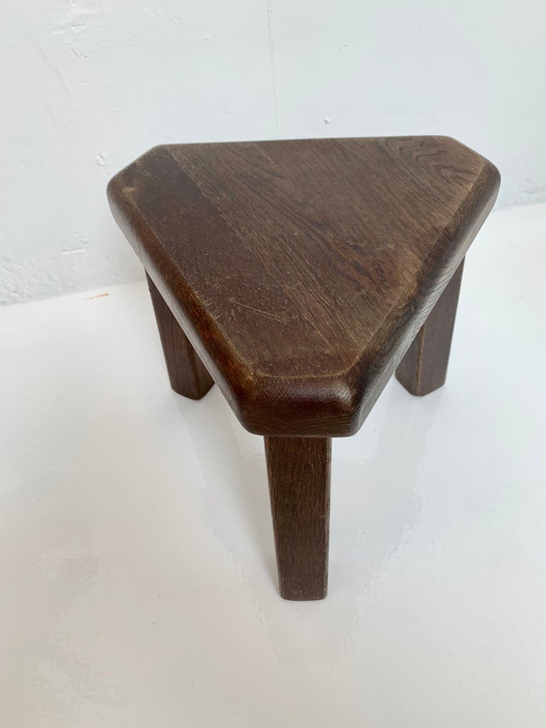 Triangular French Stool at 1stDibs | triangular stool