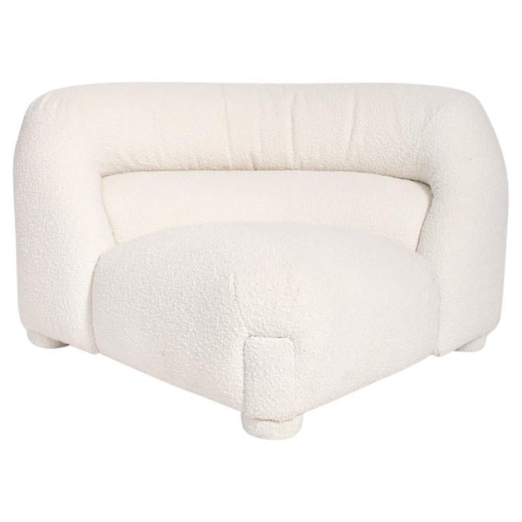 Triangular Italian armchair, 1970s. For Sale at 1stDibs