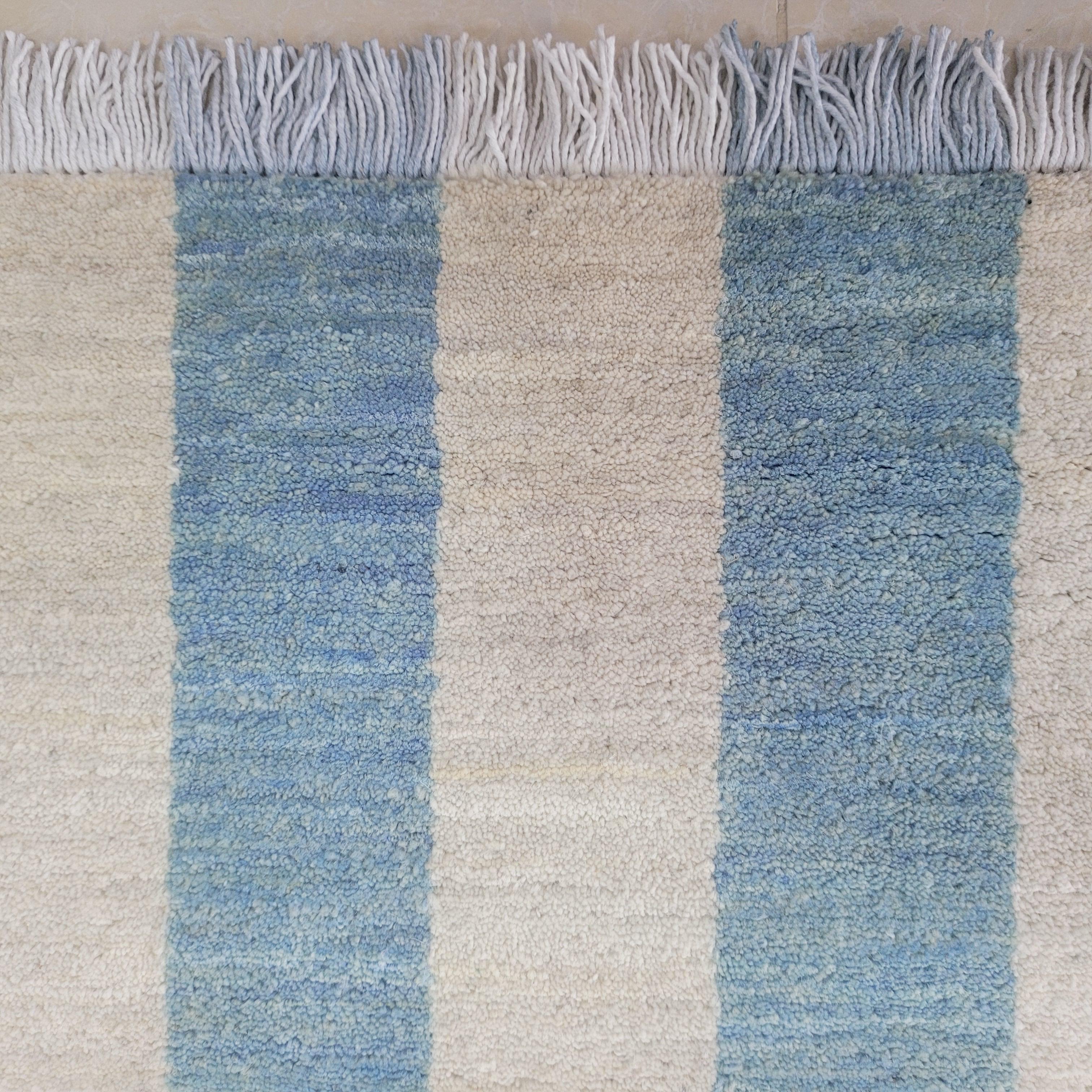 Tribal Blue Carpet by Carpets CC For Sale at 1stDibs