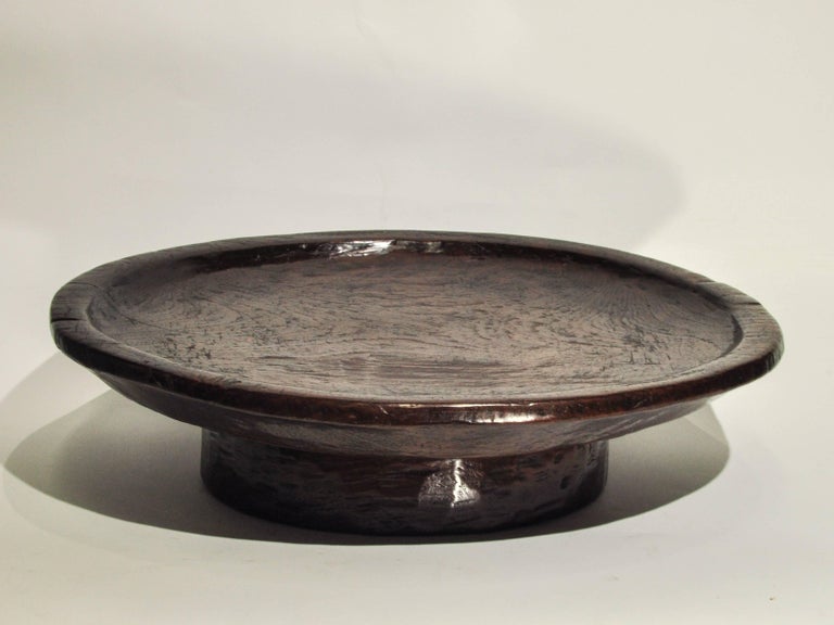 Tribal Footed Wooden Tray Mebau Wood Batak of Sumatra, Mid-20th Century ...