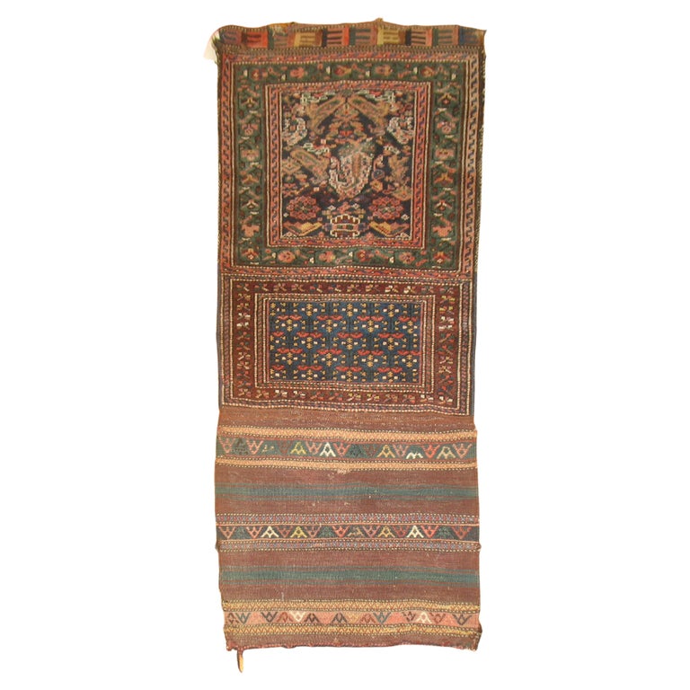 Tribal Jaff Kurd Bagface Textile Rug For Sale at 1stDibs