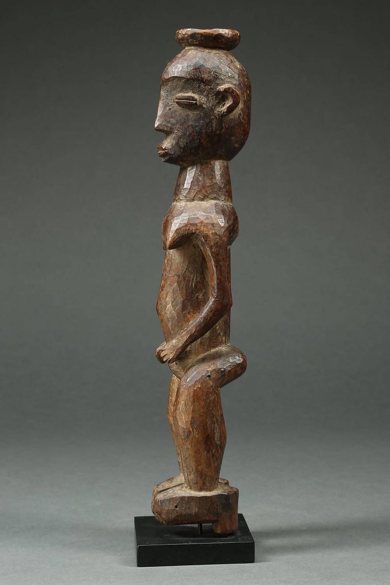Tribal Lobi Standing Female Figure, Ghana, Africa at 1stDibs