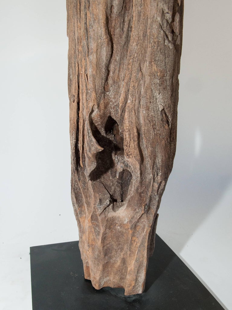 Tribal Marking Post, Spring Marker, Tharu of Nepal, Mid-20th Century ...