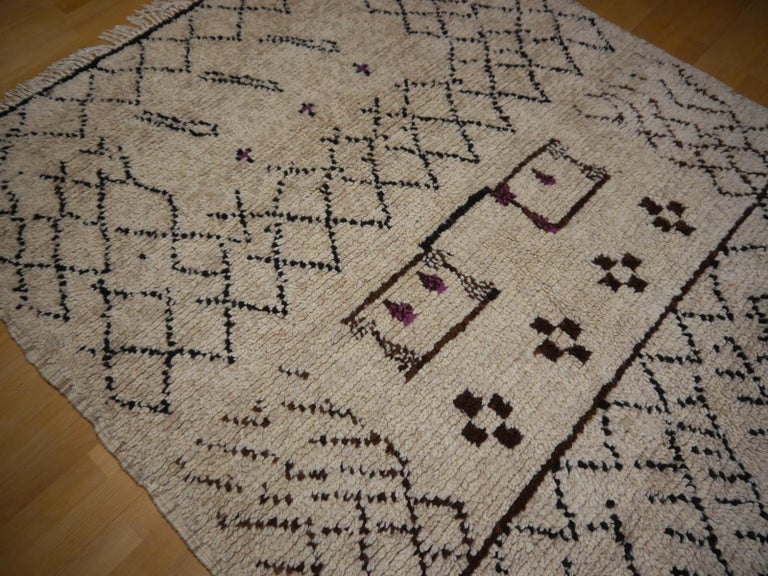Tribal North African Berber Rug at 1stDibs