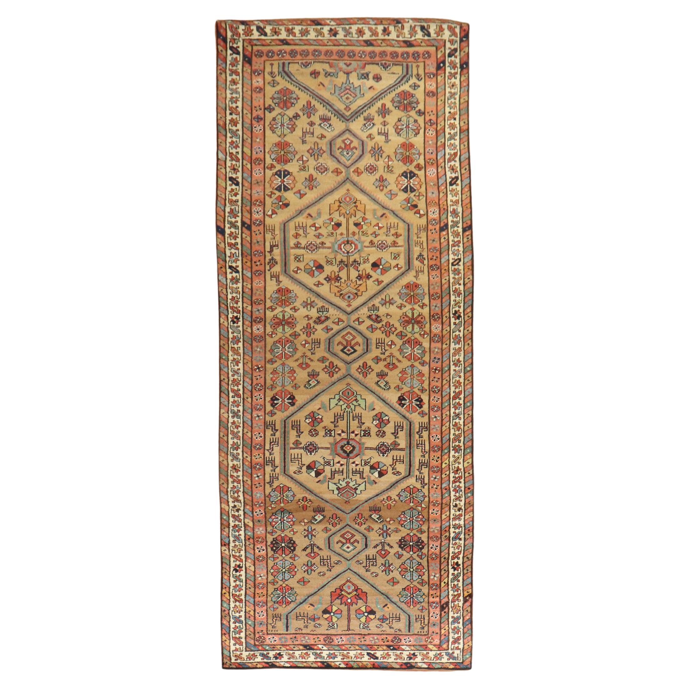 Persian Bakshaish Serab Tribal Runner For Sale at 1stDibs