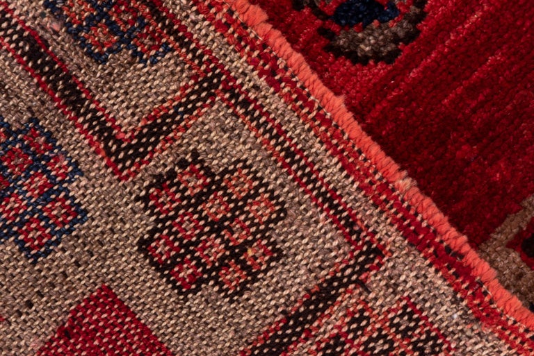 Tribal Red Turkish Kars Carpet For Sale at 1stDibs