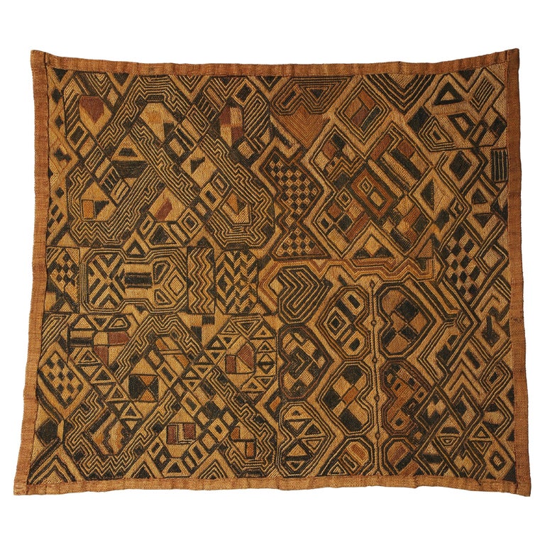 Tribal Textile, Kuba Shoowa 20th Century For Sale at 1stDibs
