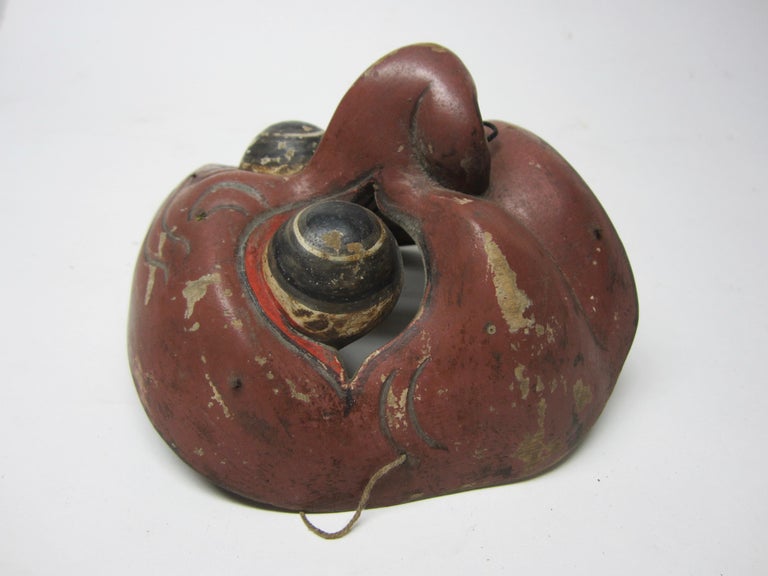 Tribal Wood Mask For Sale at 1stDibs