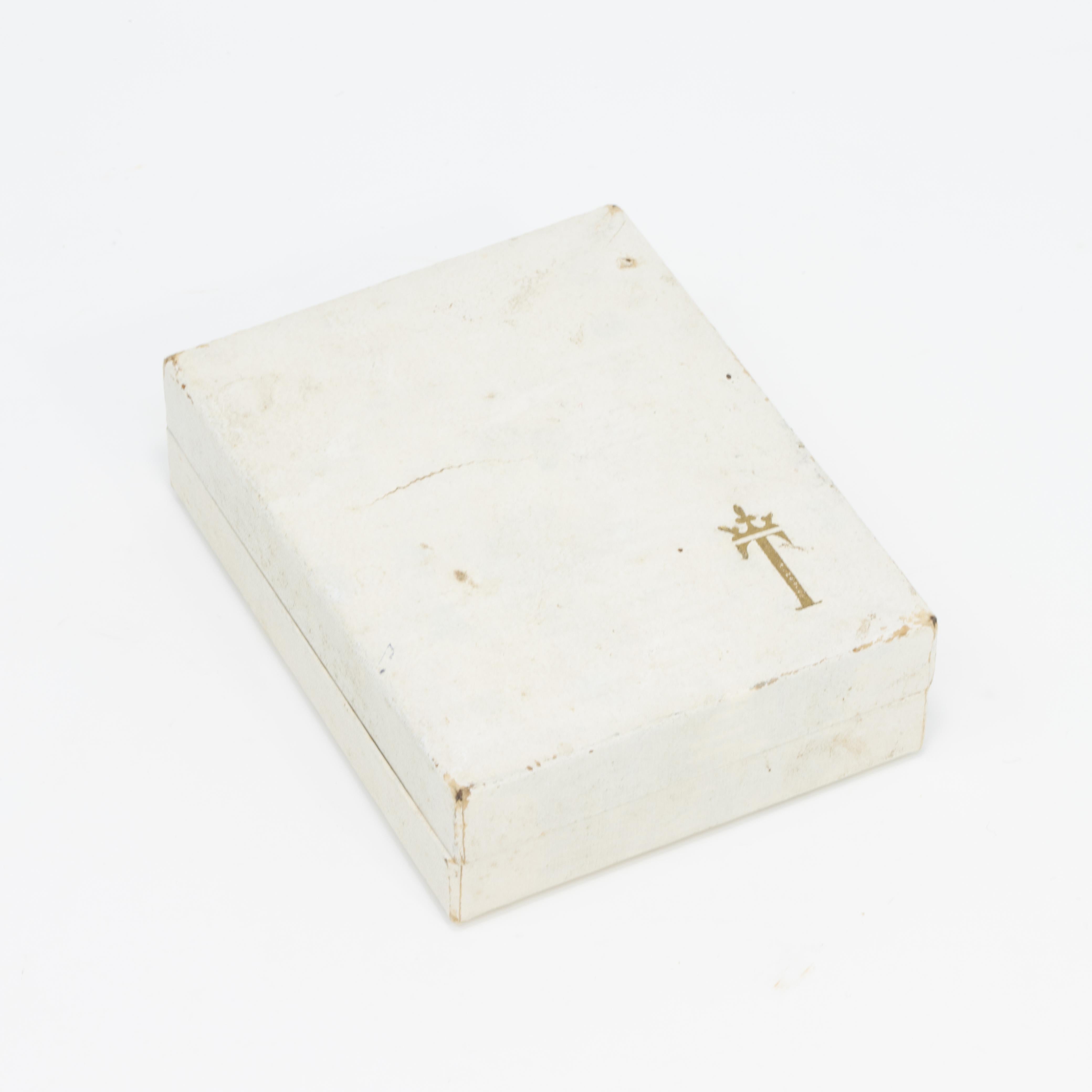 Trifari Gold "Dearest" Heart Pin Brooch with Simulated Gemstones at ...