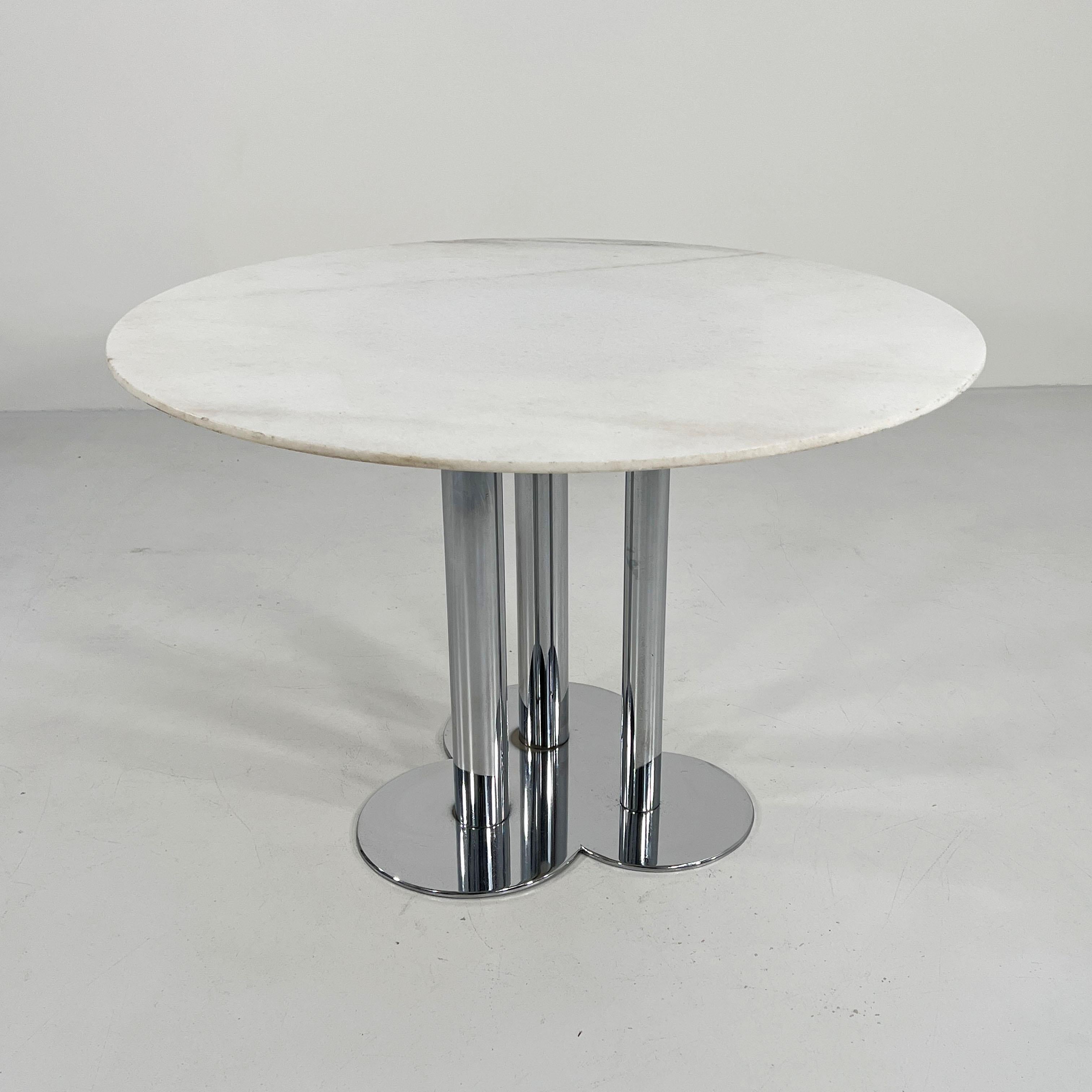 Trifoglio Dining Table by Sergio Asti for Poltronova, 1970s at 1stDibs