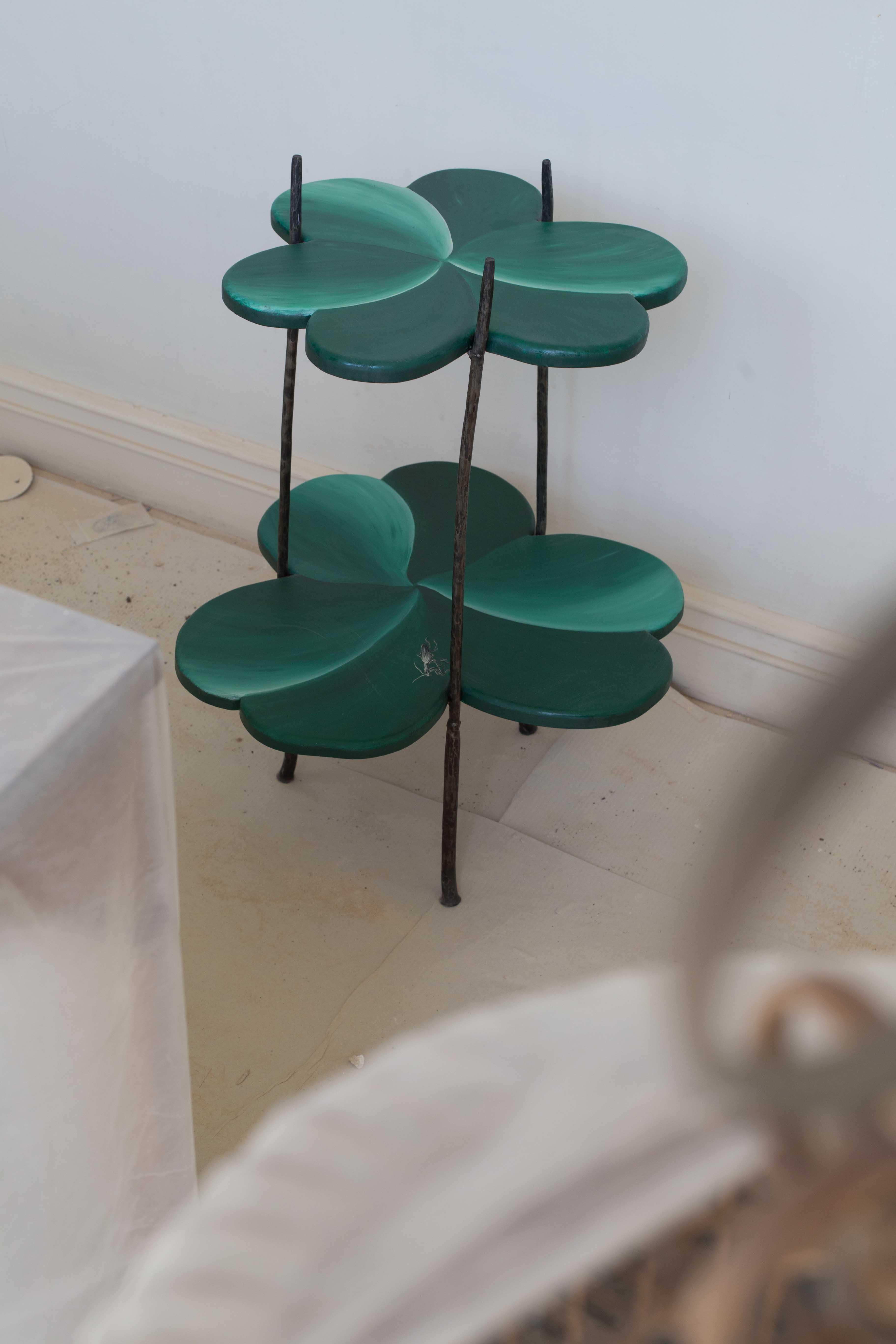 Trifolium Side Table For Sale at 1stDibs
