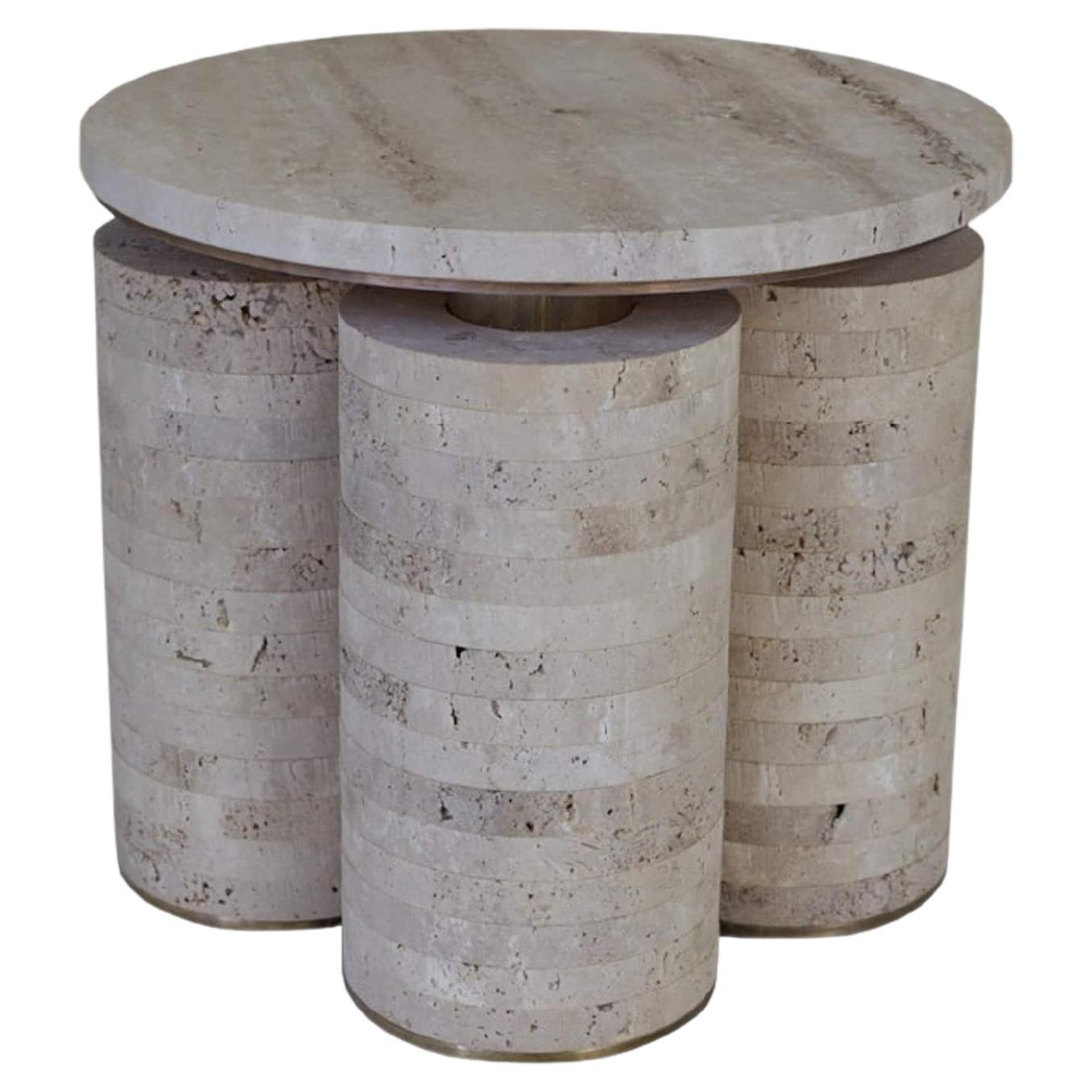 Trilith Stone Side Table by ATRA For Sale at 1stDibs