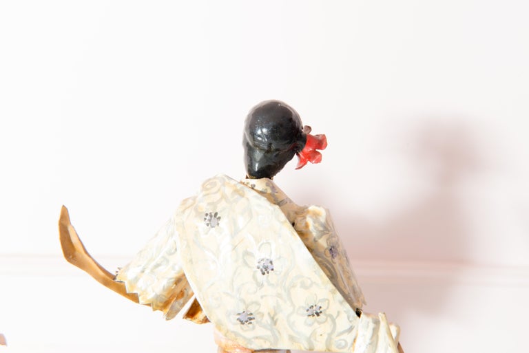 Trio of Asian Costumed Women Sculptures by Lee Menichetti For Sale at ...