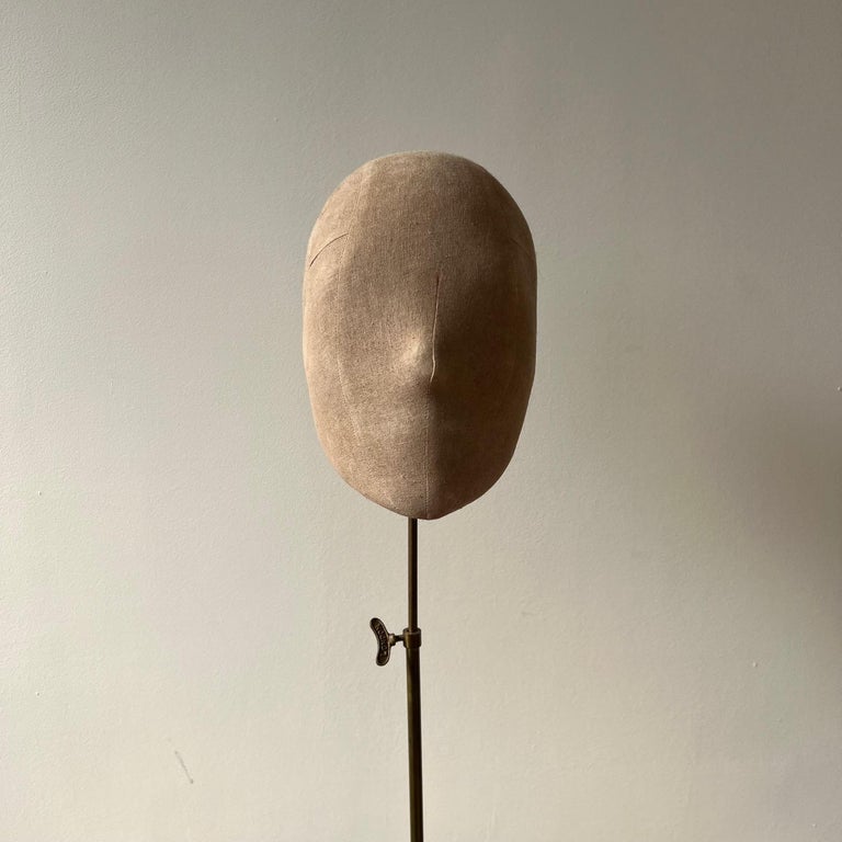 Trio of English Mid-Century Mannequin Head Curios at 1stDibs