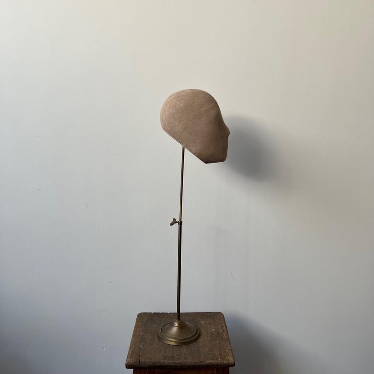 Trio of English Mid-Century Mannequin Head Curios at 1stDibs