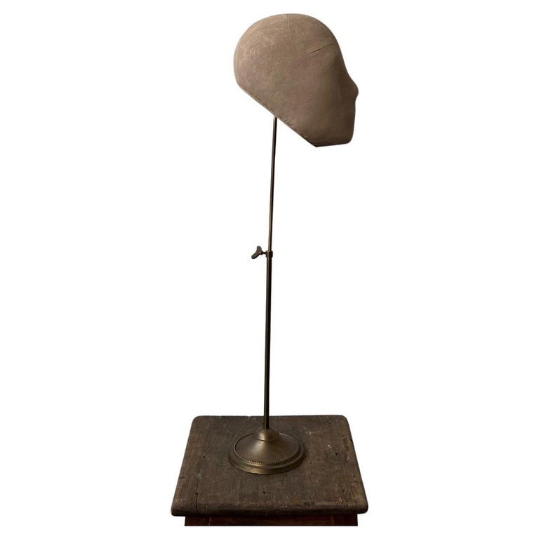 Trio of English Mid-Century Mannequin Head Curios at 1stDibs