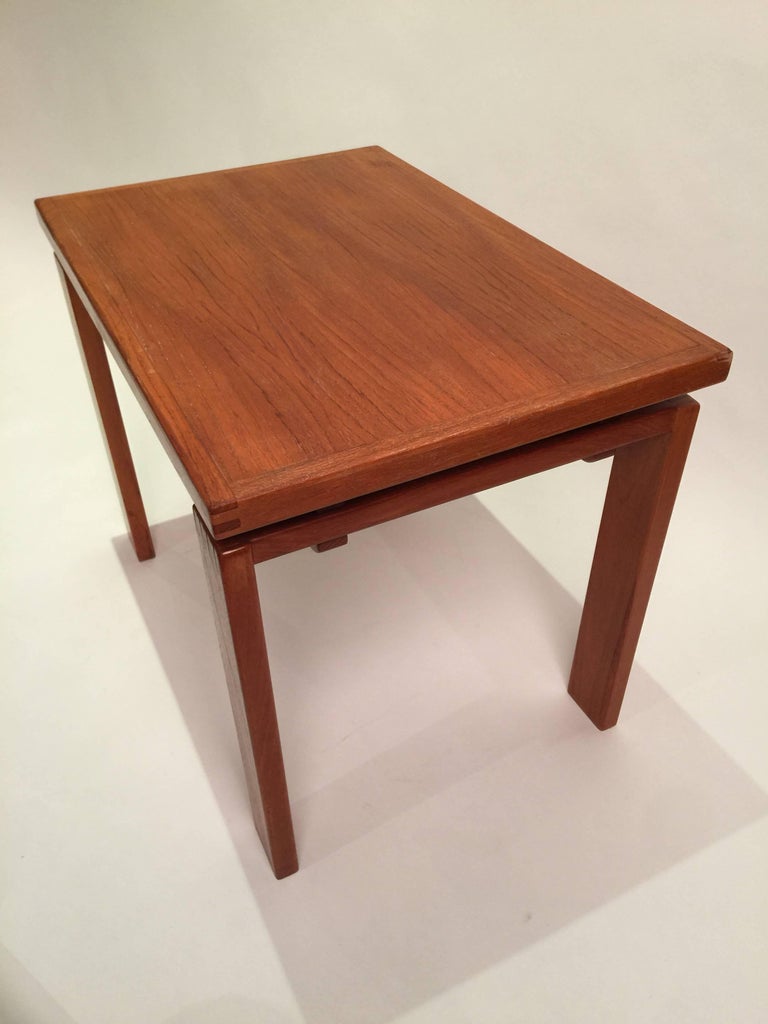 Trioh Dovetailed Side Table at 1stDibs