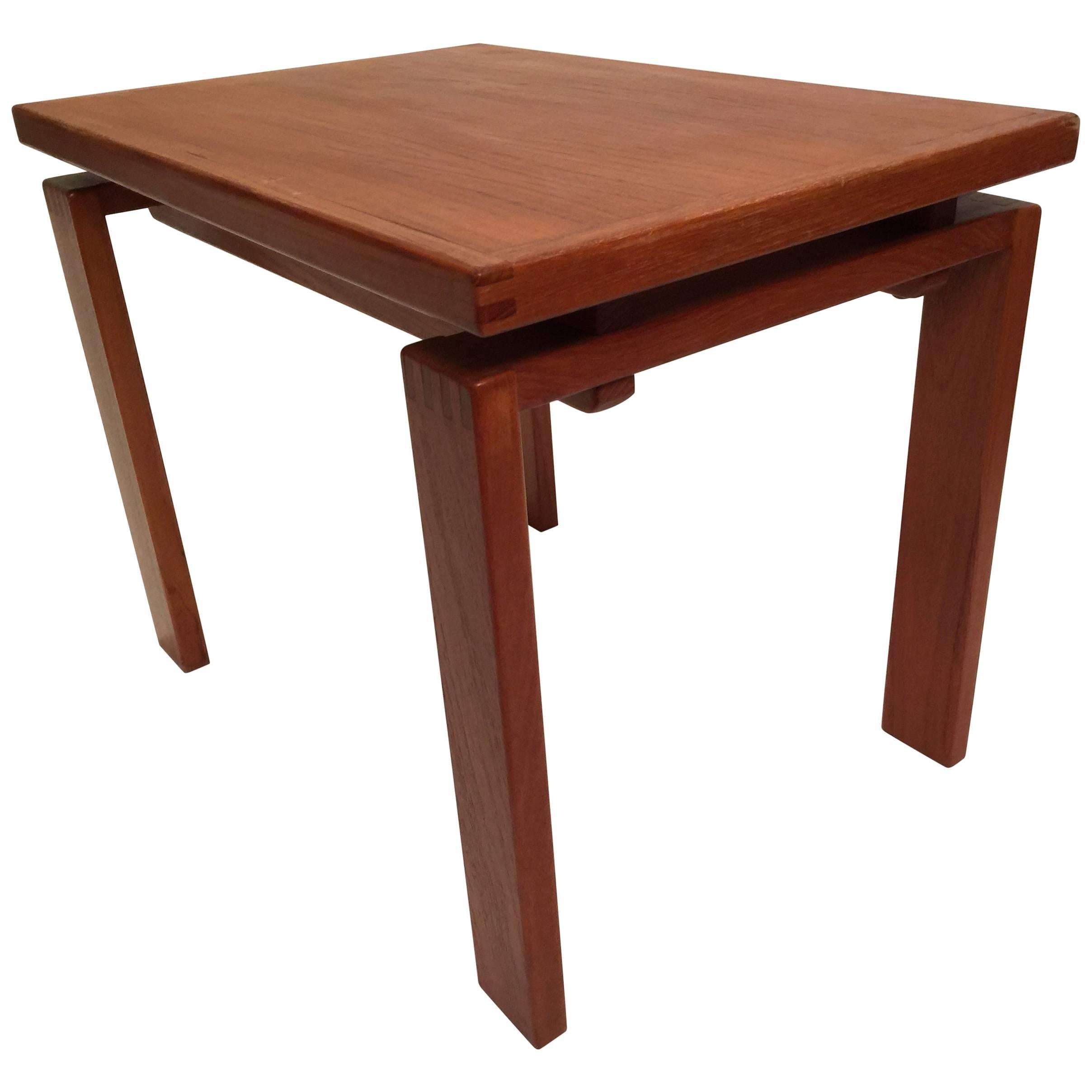 Trioh Dovetailed Side Table at 1stDibs