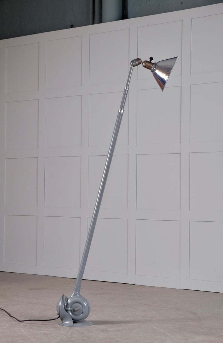 Triplex Industrial Lamp by Johan Petter Johansson, Sweden, 1940s For ...