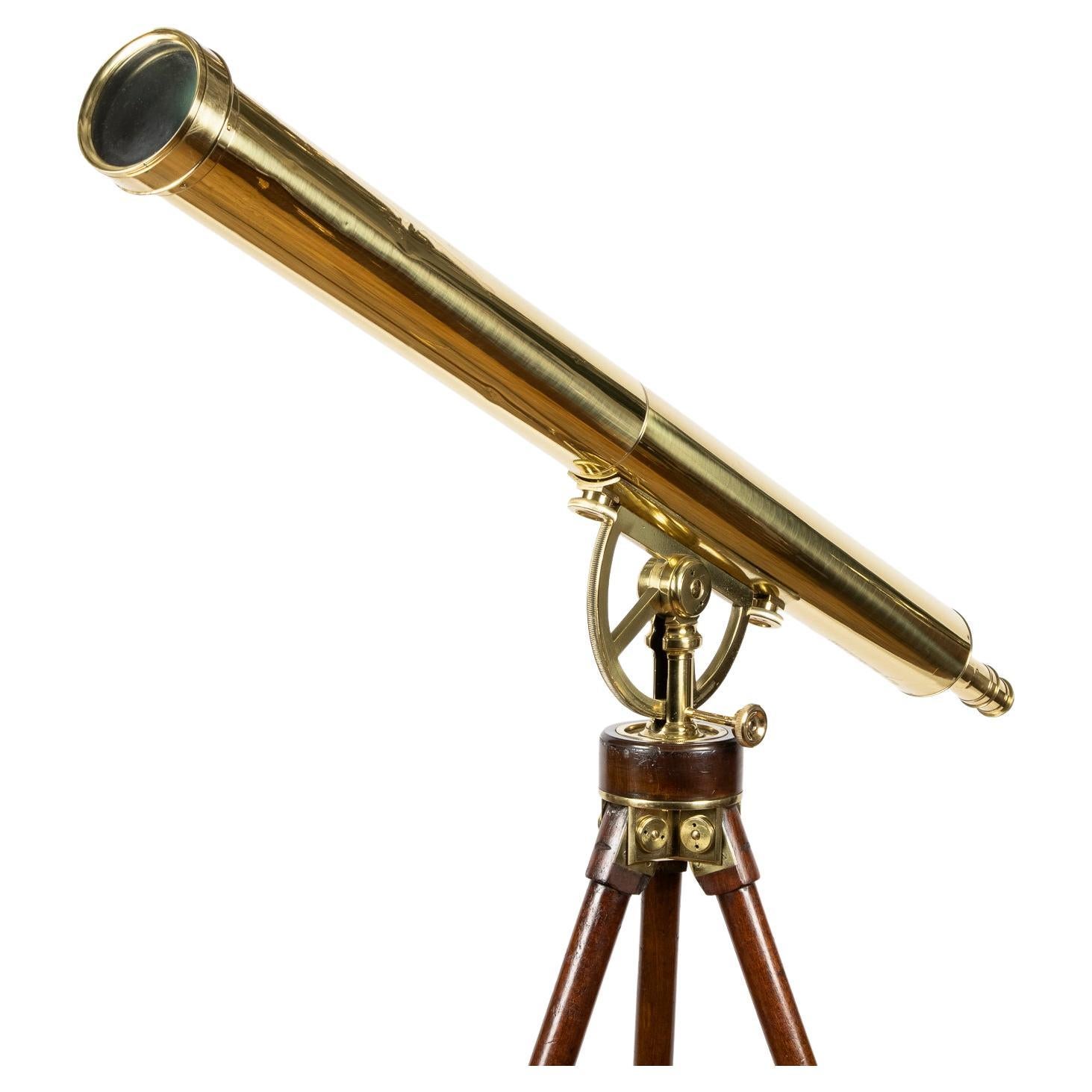 Vintage Brass Telescope at 1stDibs