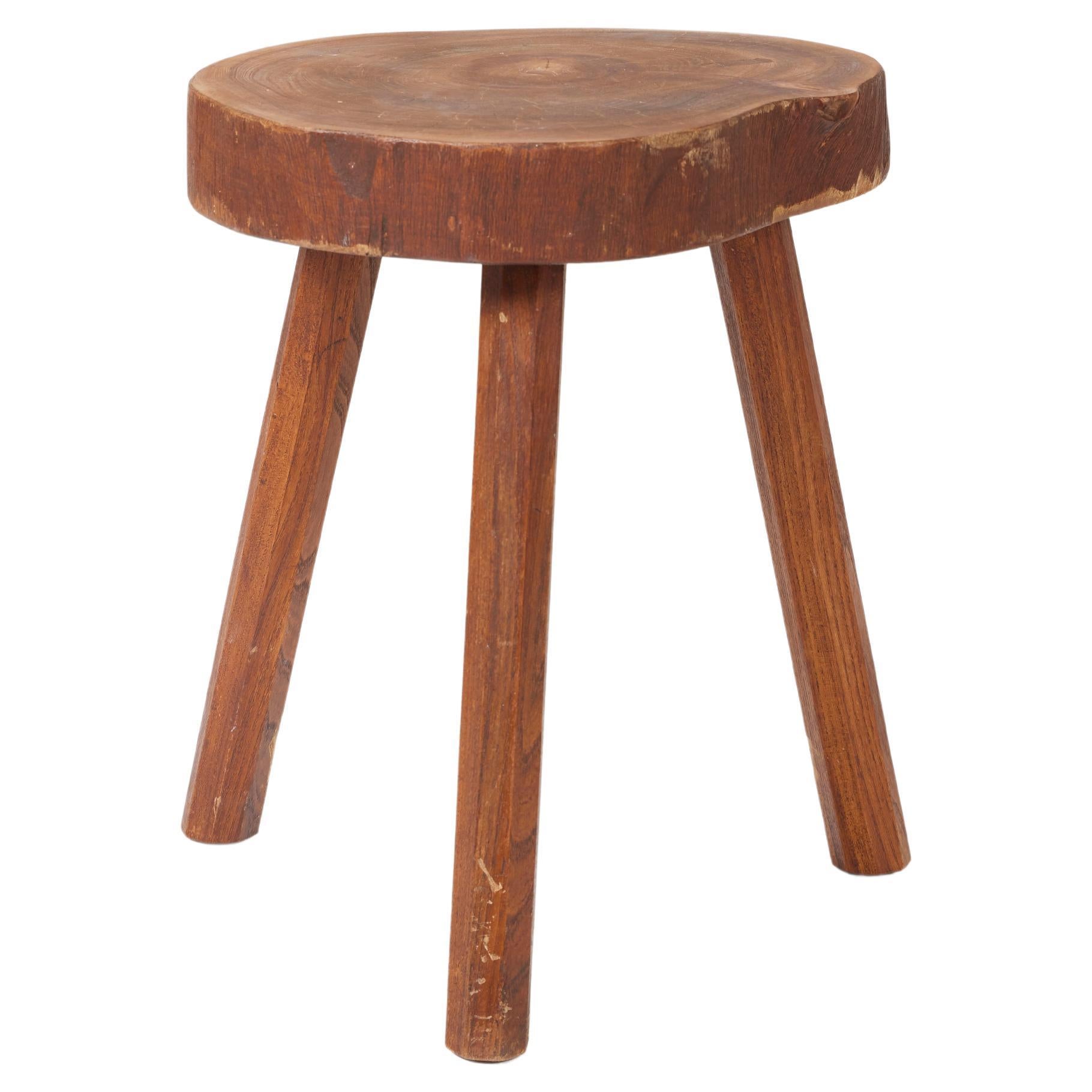 Wooden side stool For Sale at 1stDibs