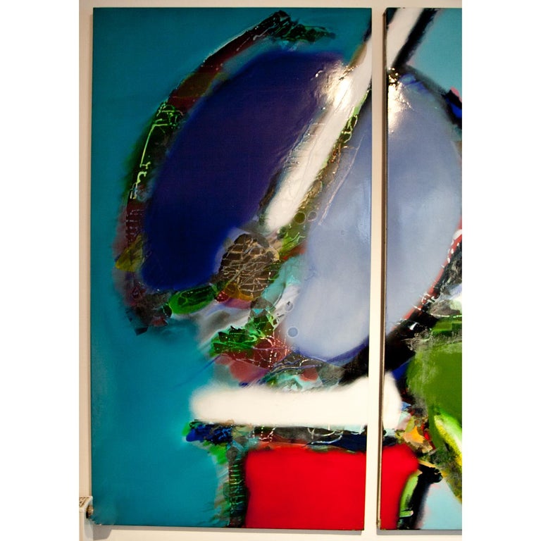 Triptych by Stefan Knapp, 20th Century For Sale at 1stDibs