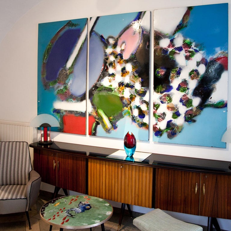 Triptych by Stefan Knapp, 20th Century For Sale at 1stDibs