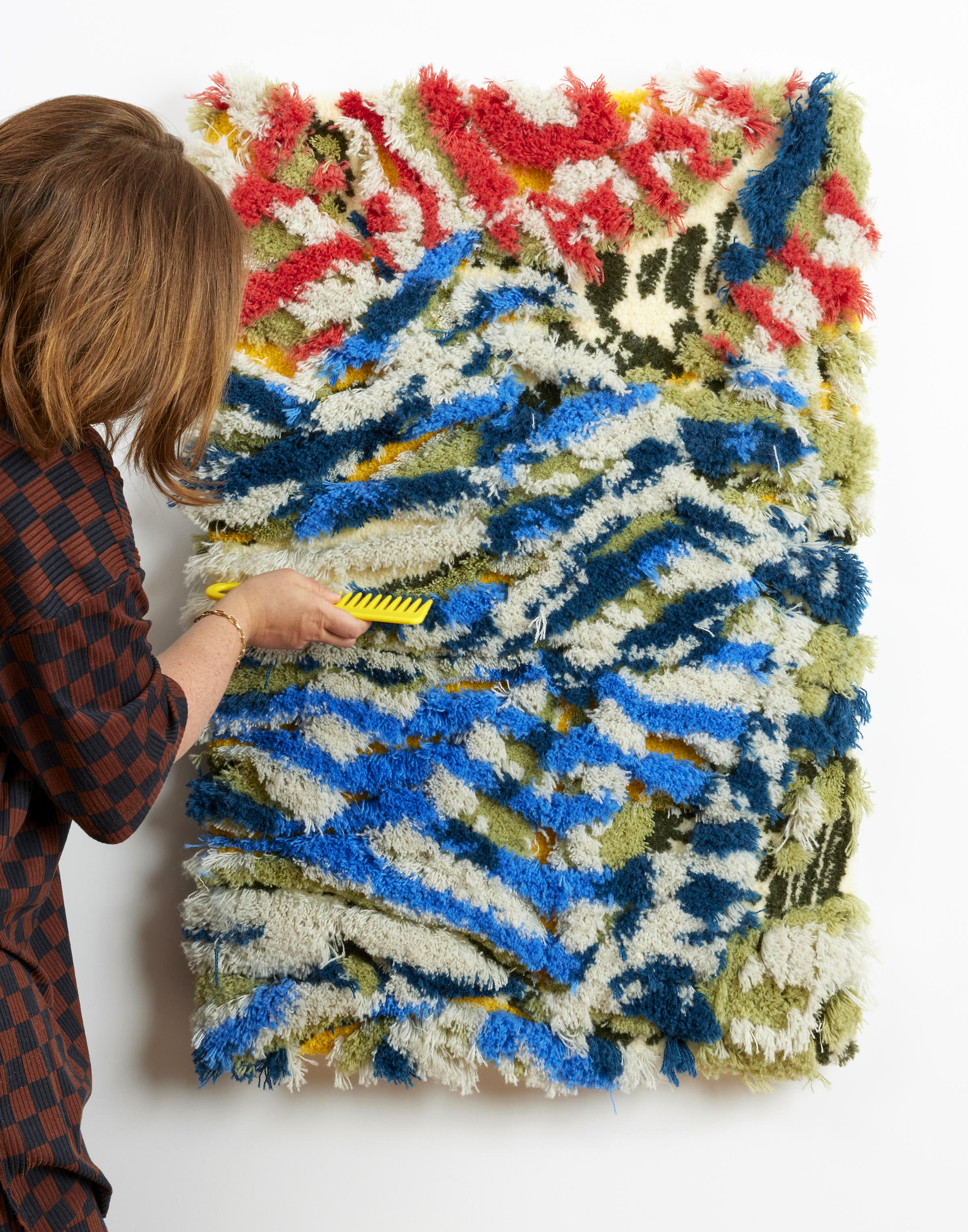 Trish Andersen - 'Bold Fold' - contemporary fiber art, texture, pattern ...
