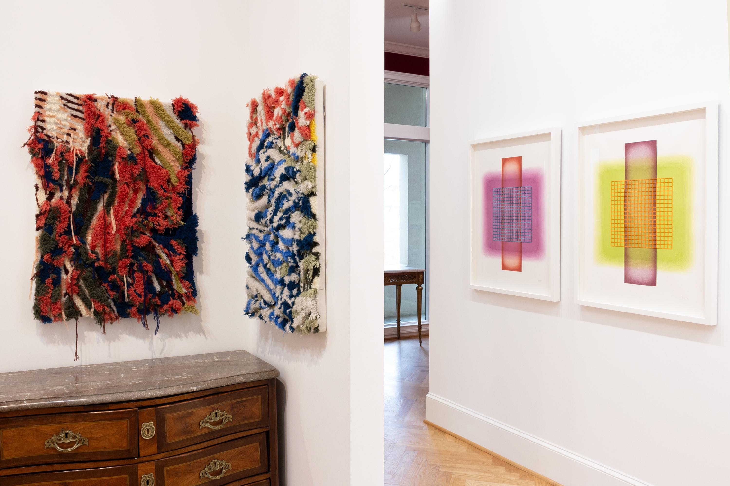 Trish Andersen - 'Bold Fold' - contemporary fiber art, texture, pattern ...