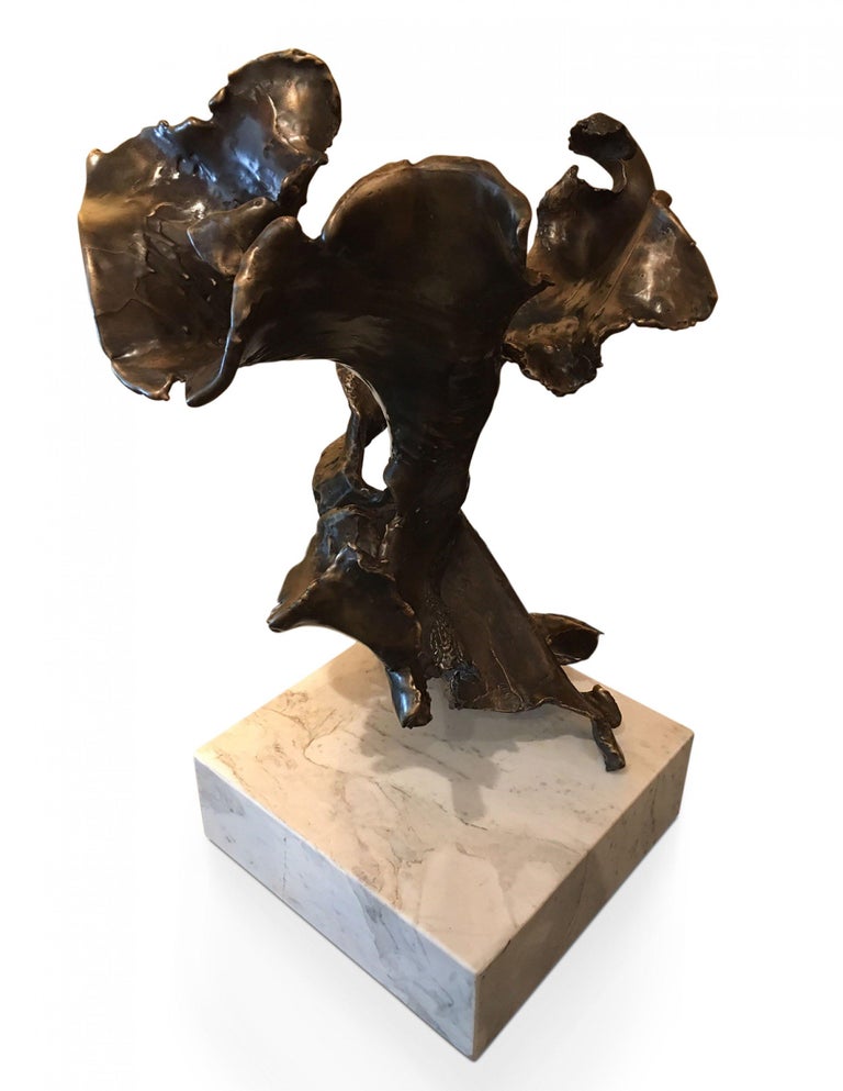 Tristan Govignon "Nature's Fury" Abstract Bronze Sculpture For Sale at ...