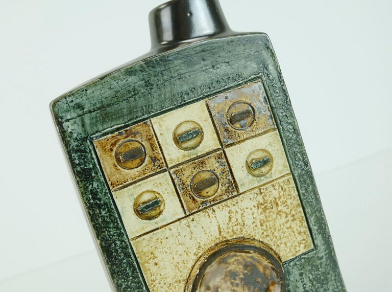 Troika Chimney Vase Cornwall Pottery Signed LJ Louise Jinks For Sale at ...