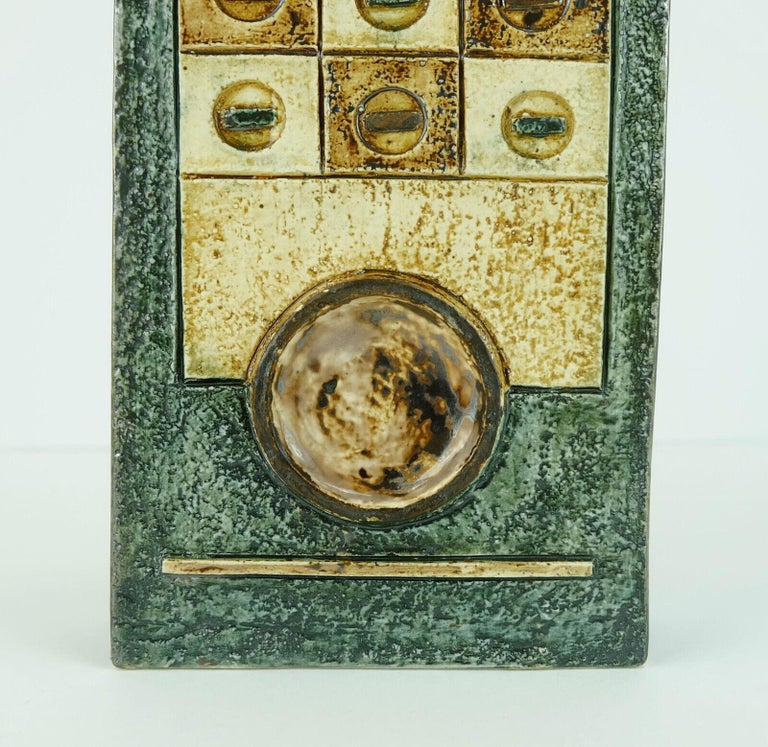 Troika Chimney Vase Cornwall Pottery Signed LJ Louise Jinks For Sale at ...