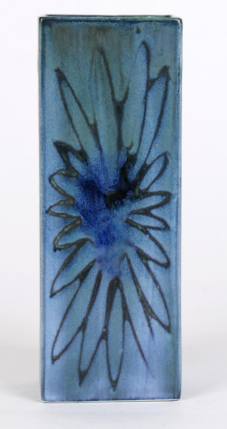 Troika St Ives Studio Pottery Smooth Glazed Floral Design Vase For Sale ...