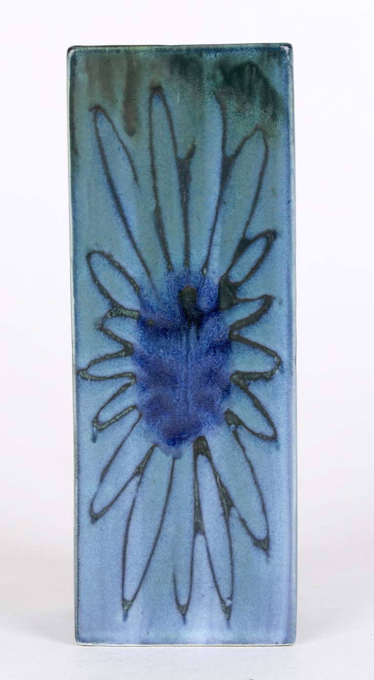 Troika St Ives Studio Pottery Smooth Glazed Floral Design Vase For Sale ...