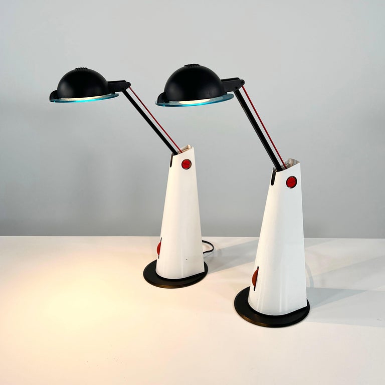 Troller Table Lamp by Max Baguara for Lamperti, 1980s For Sale at 1stDibs