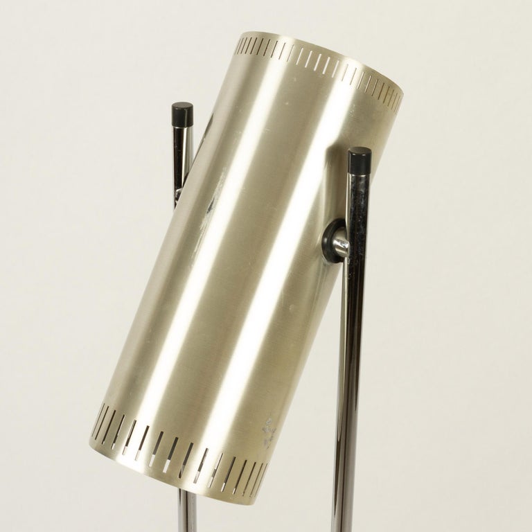 Trombone Floor Lamp by Jo Hammerborg for Fog and Mørup, 1960s For Sale ...