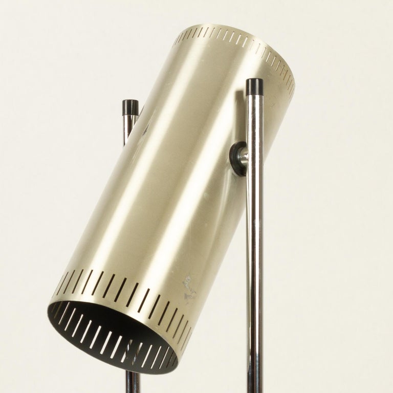 Trombone Floor Lamp by Jo Hammerborg for Fog and Mørup, 1960s For Sale ...