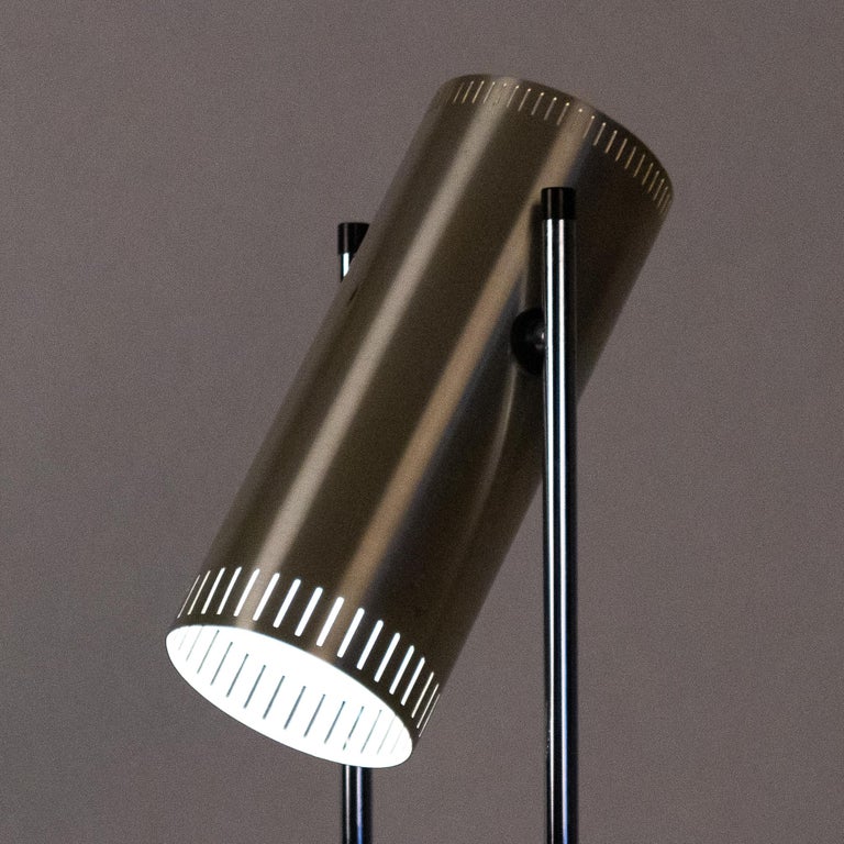 Trombone Floor Lamp by Jo Hammerborg for Fog and Mørup, 1960s For Sale ...