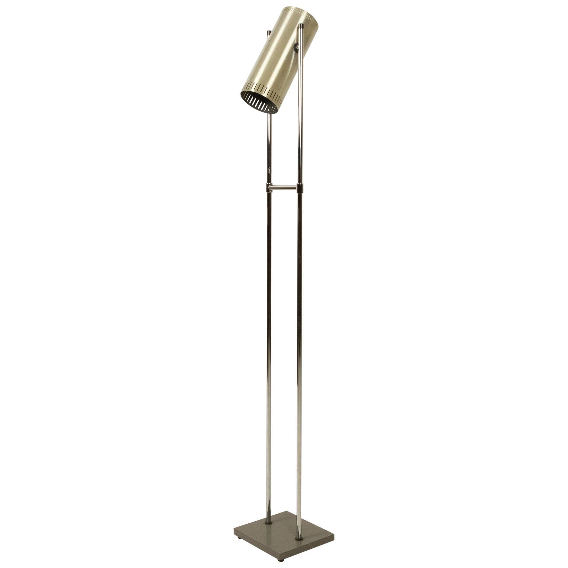 Trombone Floor Lamp by Jo Hammerborg for Fog and Mørup, 1960s For Sale ...