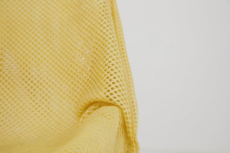 Tromp L'oeil Yellow Folded Fabric and Resin Ghost Chair at 1stDibs ...