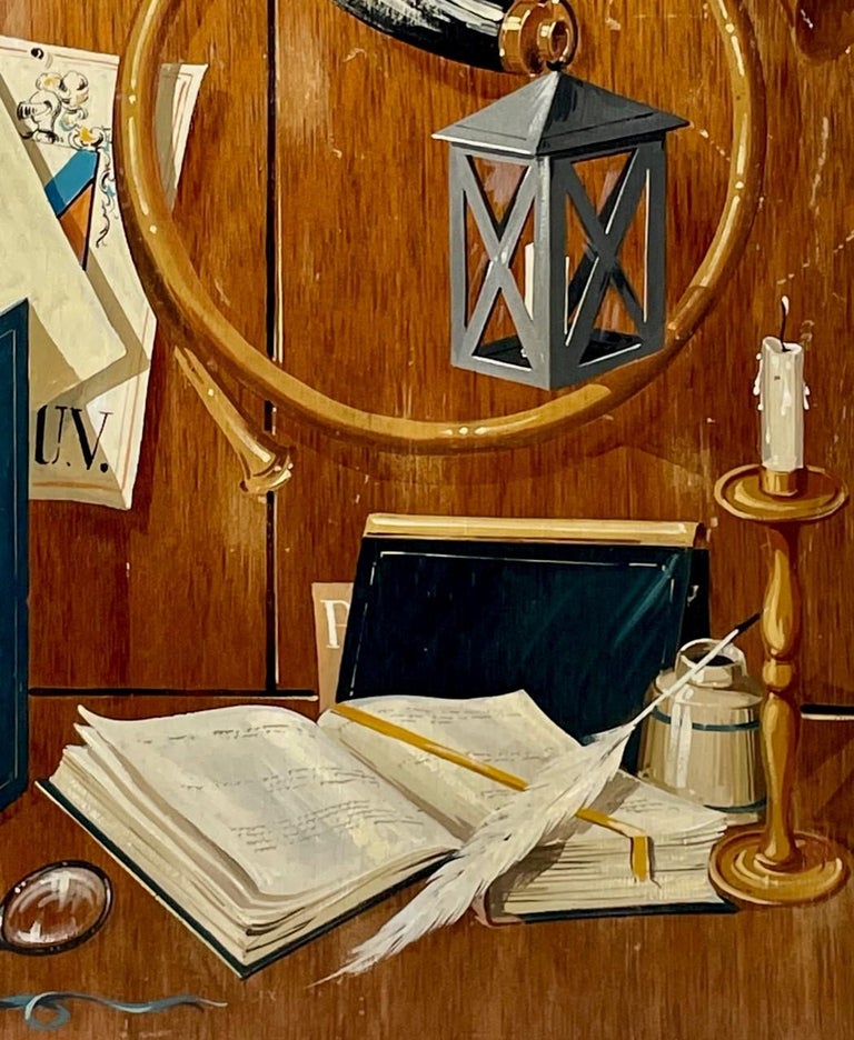 Trompe L'oeil Hyperrealism Oil Painting Abstract Surrealist Photo ...