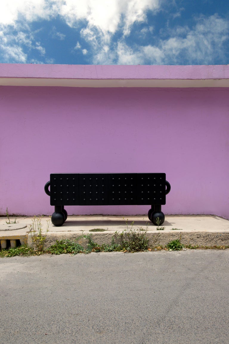 Trono Black Credenza by Andres Gutierrez For Sale at 1stDibs