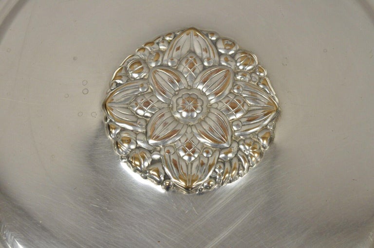 Tropical by International Silver Co Round Regency Style Silver Plate ...