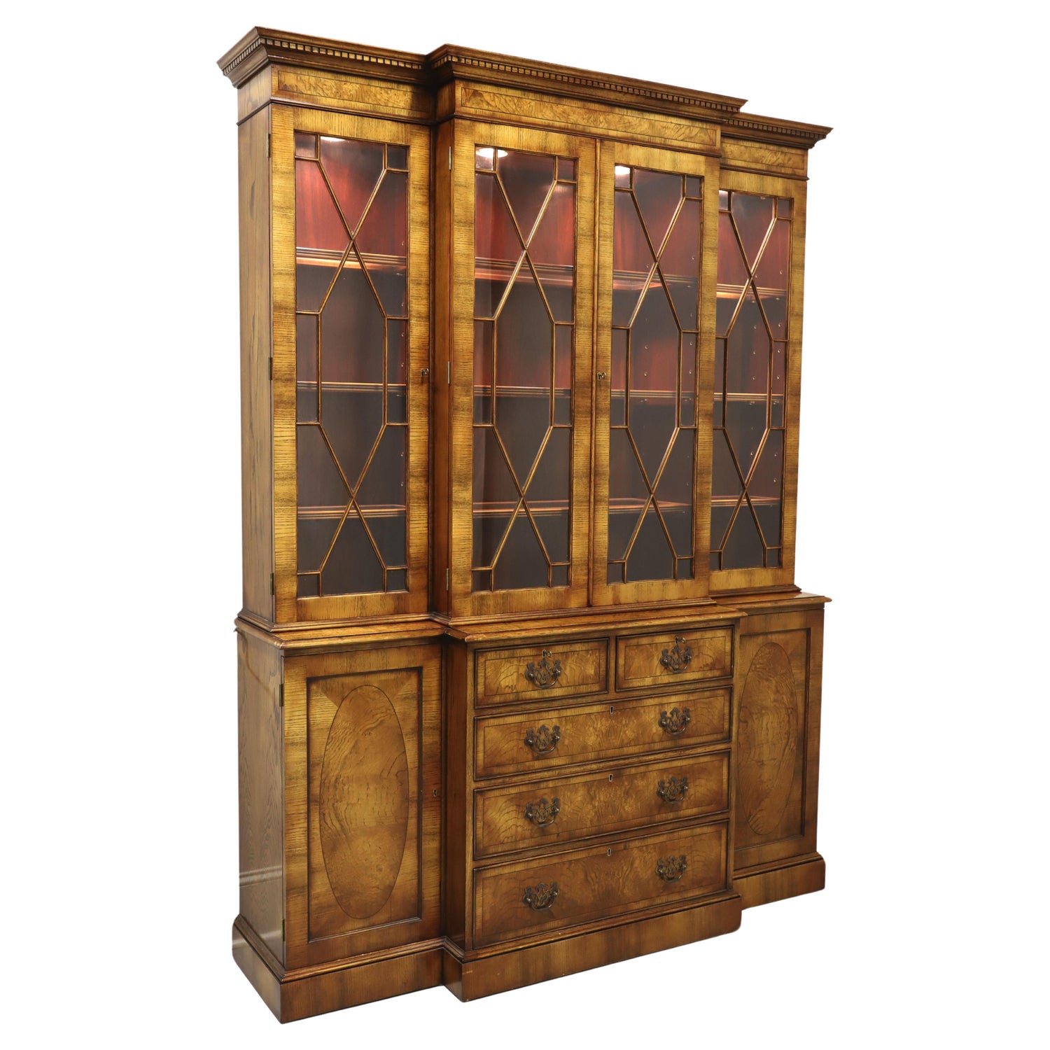 Baker Breakfront China Cabinet | Cabinets Matttroy