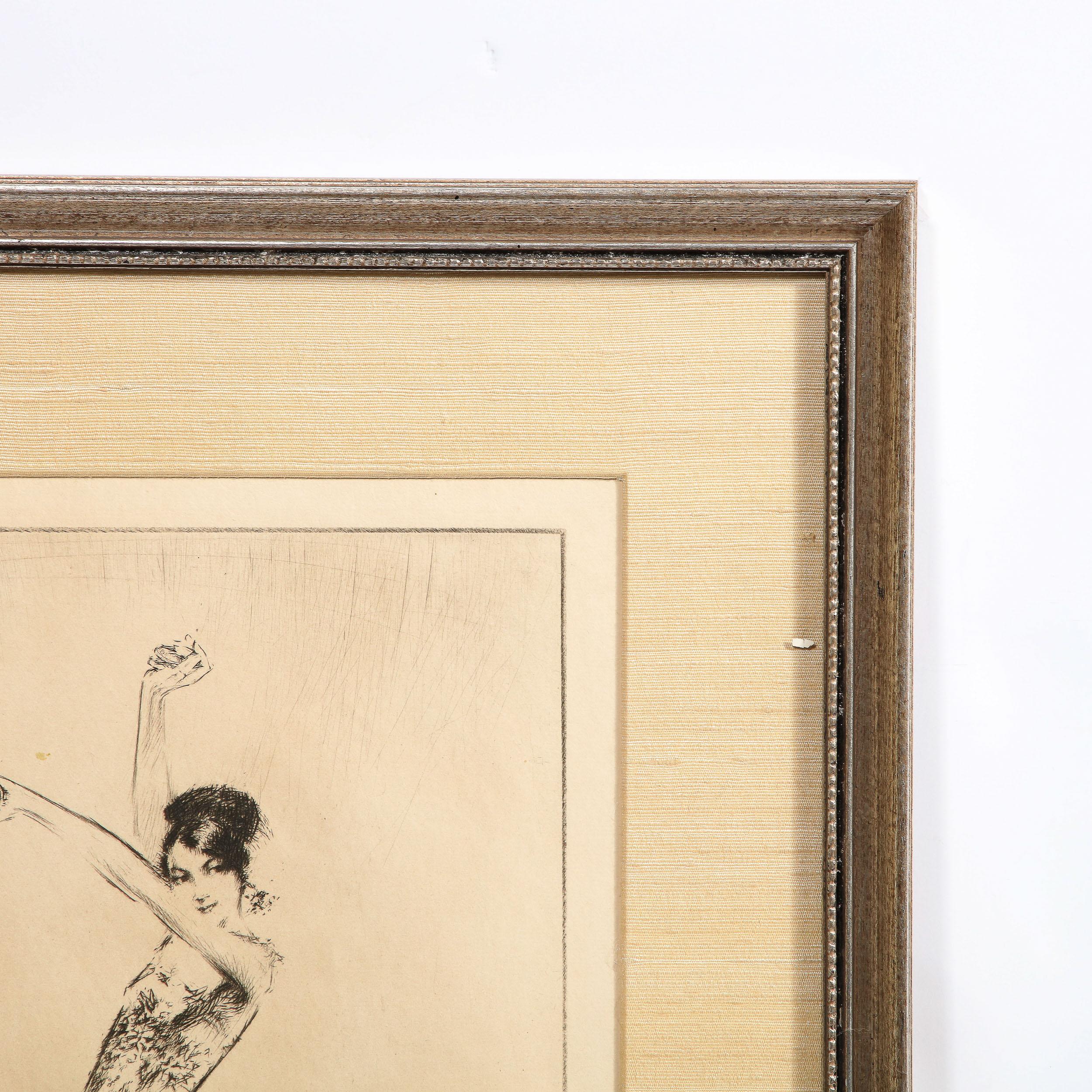 Troy Kinney - "Doris Niles" Original Etching and Drypoint Signed Troy ...