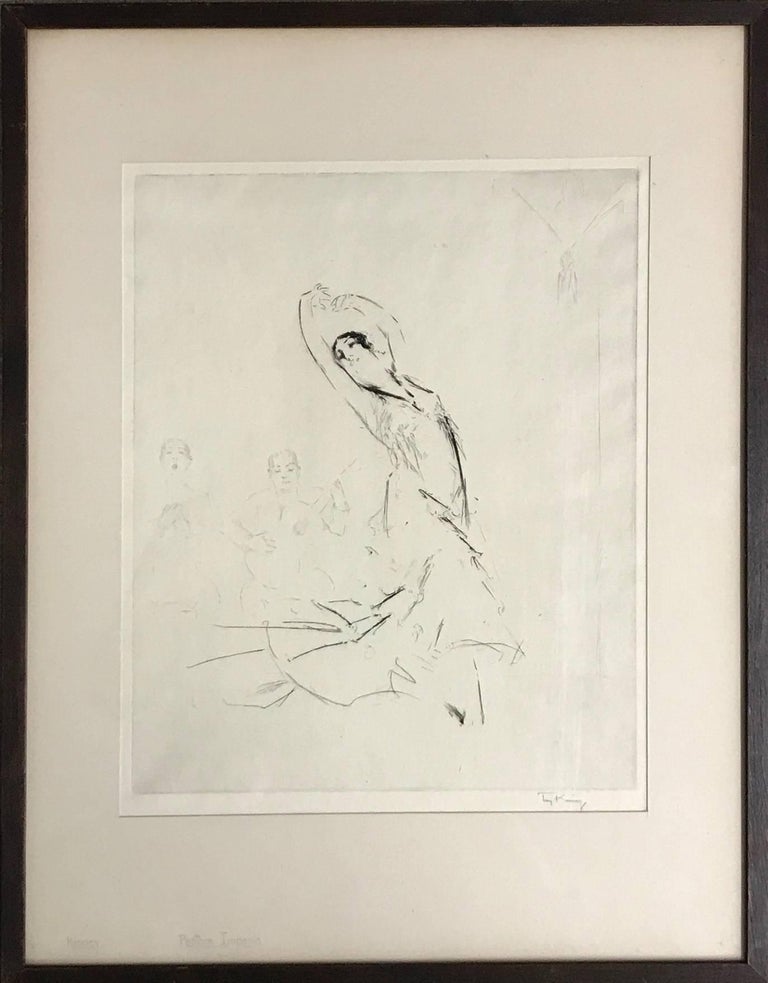 Troy Kinney - Untitled: Female Dancer For Sale at 1stDibs