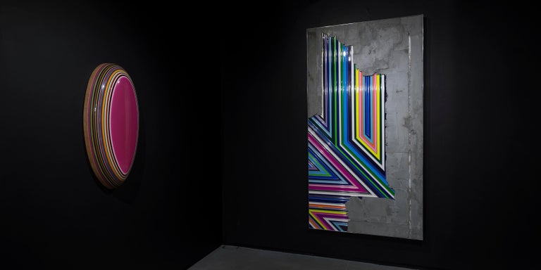 Troy Simmons - "WALL" (90 x 48") 3D wall sculpture For Sale at 1stDibs