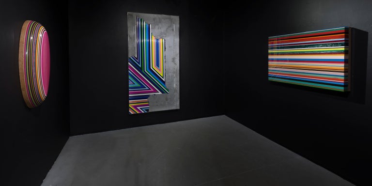 Troy Simmons - "WALL" (90 x 48") 3D wall sculpture For Sale at 1stDibs