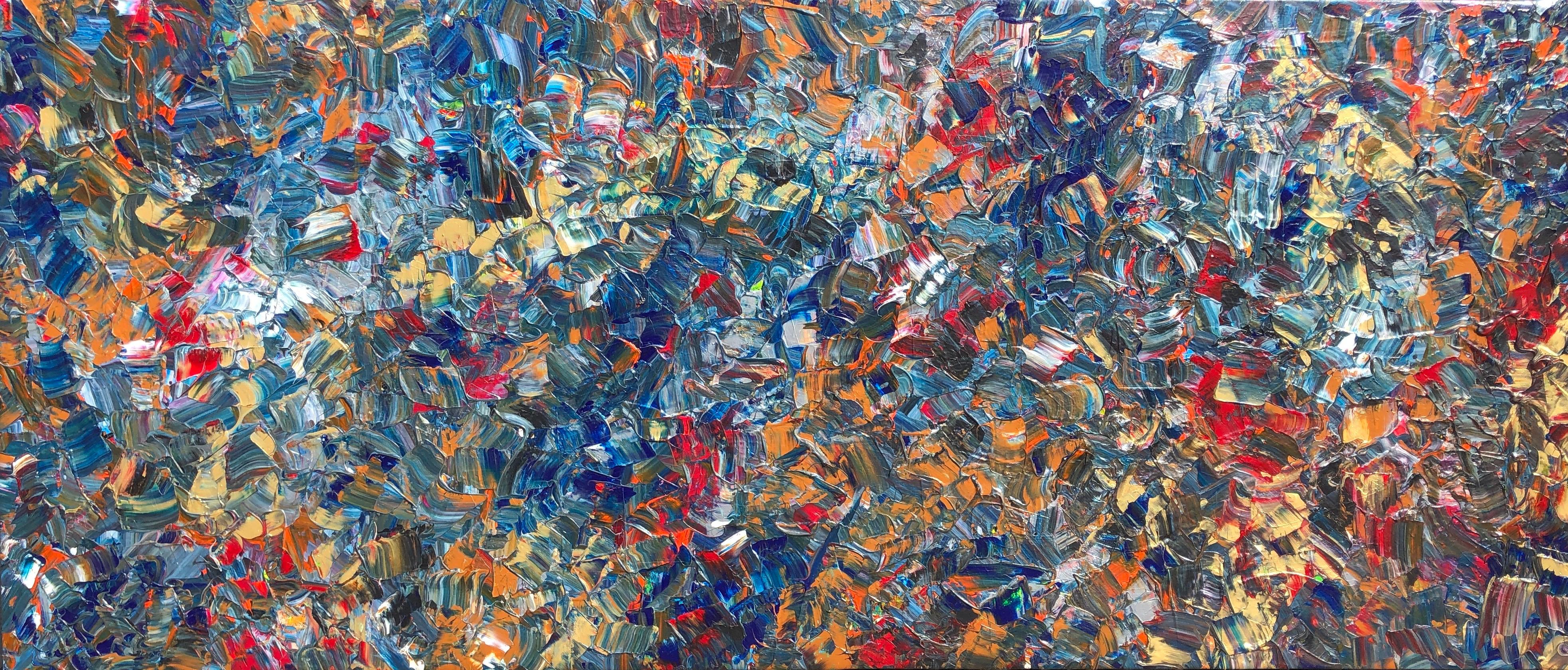 Troy Smith Studio - Deep Blue By Troy Smith Fine Art Abstract Art at ...