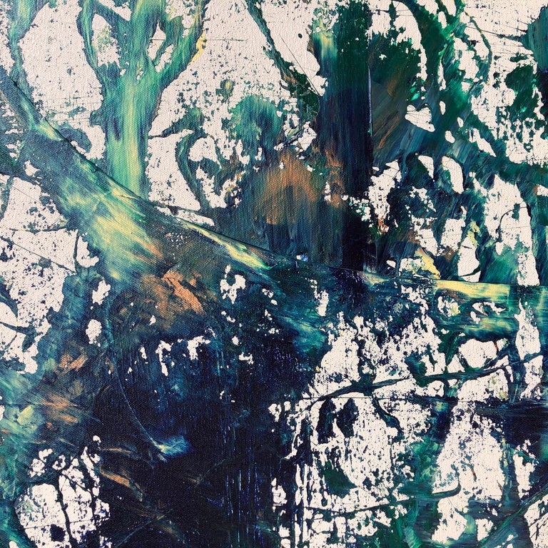 Troy Smith Studio - Emerald Sky By Troy Smith Fine Art Abstract Art For ...